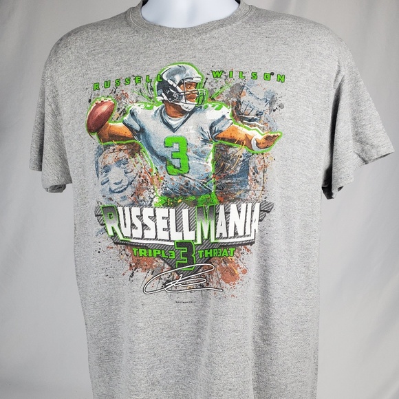 Gildan | Shirts | Russel Wilson Graphic Tshirt | Poshmark